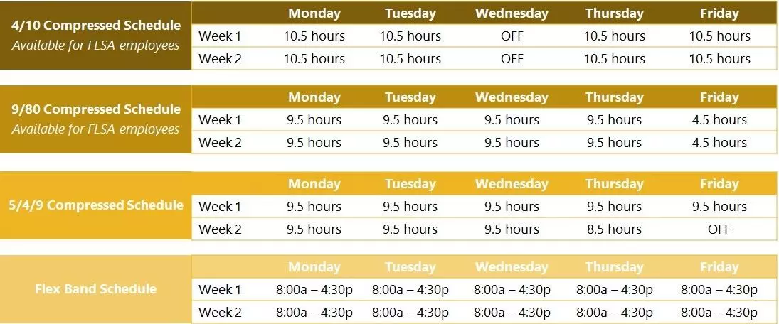Alternative Work Schedule (AWS) | Prince George's County
